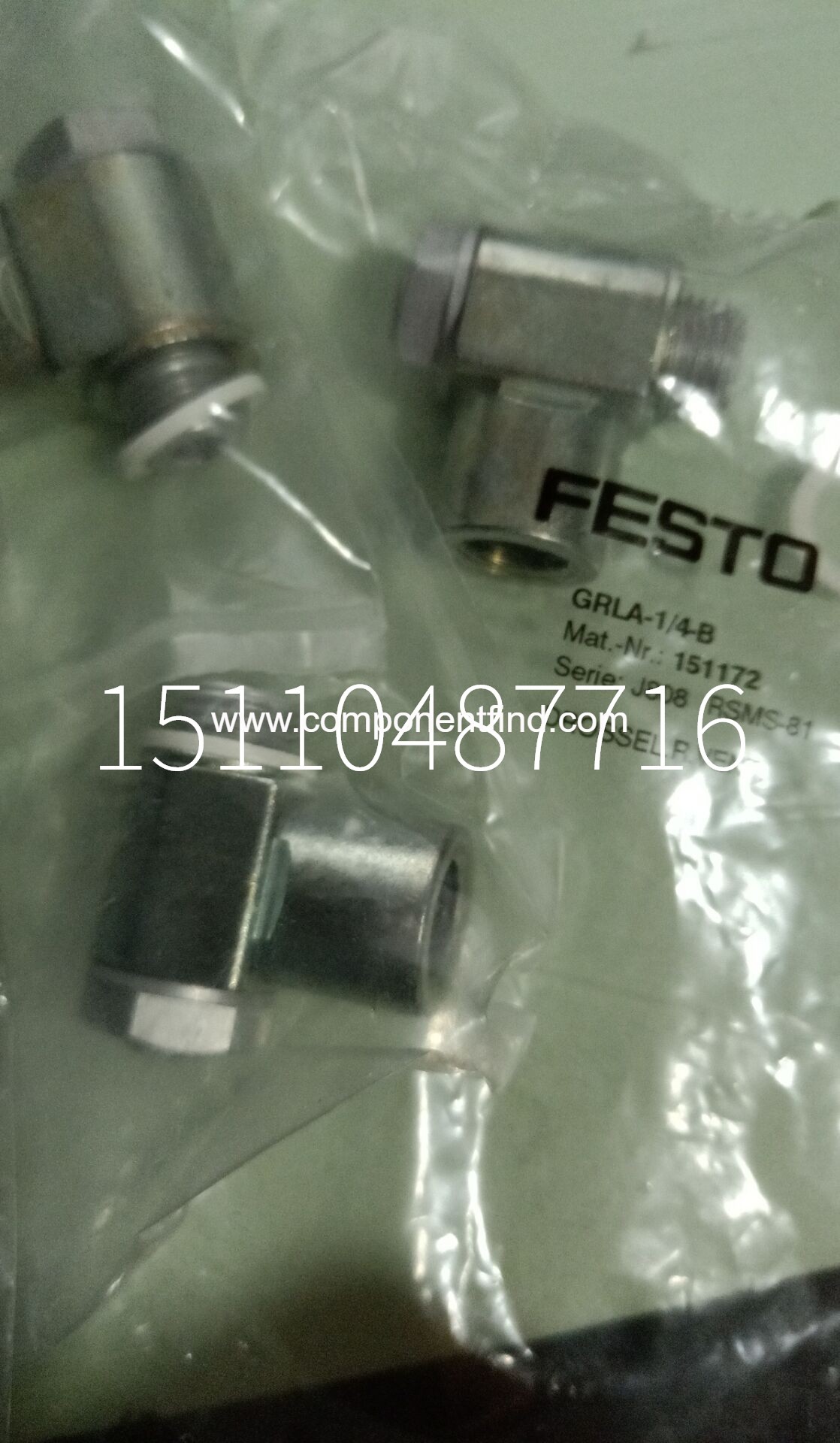 Festo FESTO one-way throttle valve 151172 GRLA-1/4-B original authentic ...