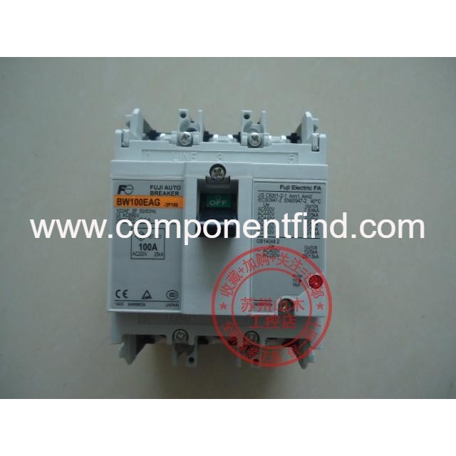 Original Japanese Fuji Molded Case Circuit Breaker Air Open BW100EAG 3P ...
