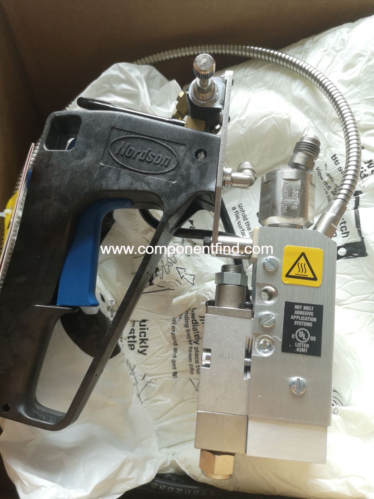 234897 Nordson hot melt glue gun automatic spray gun Nordson 234896 GUN ...